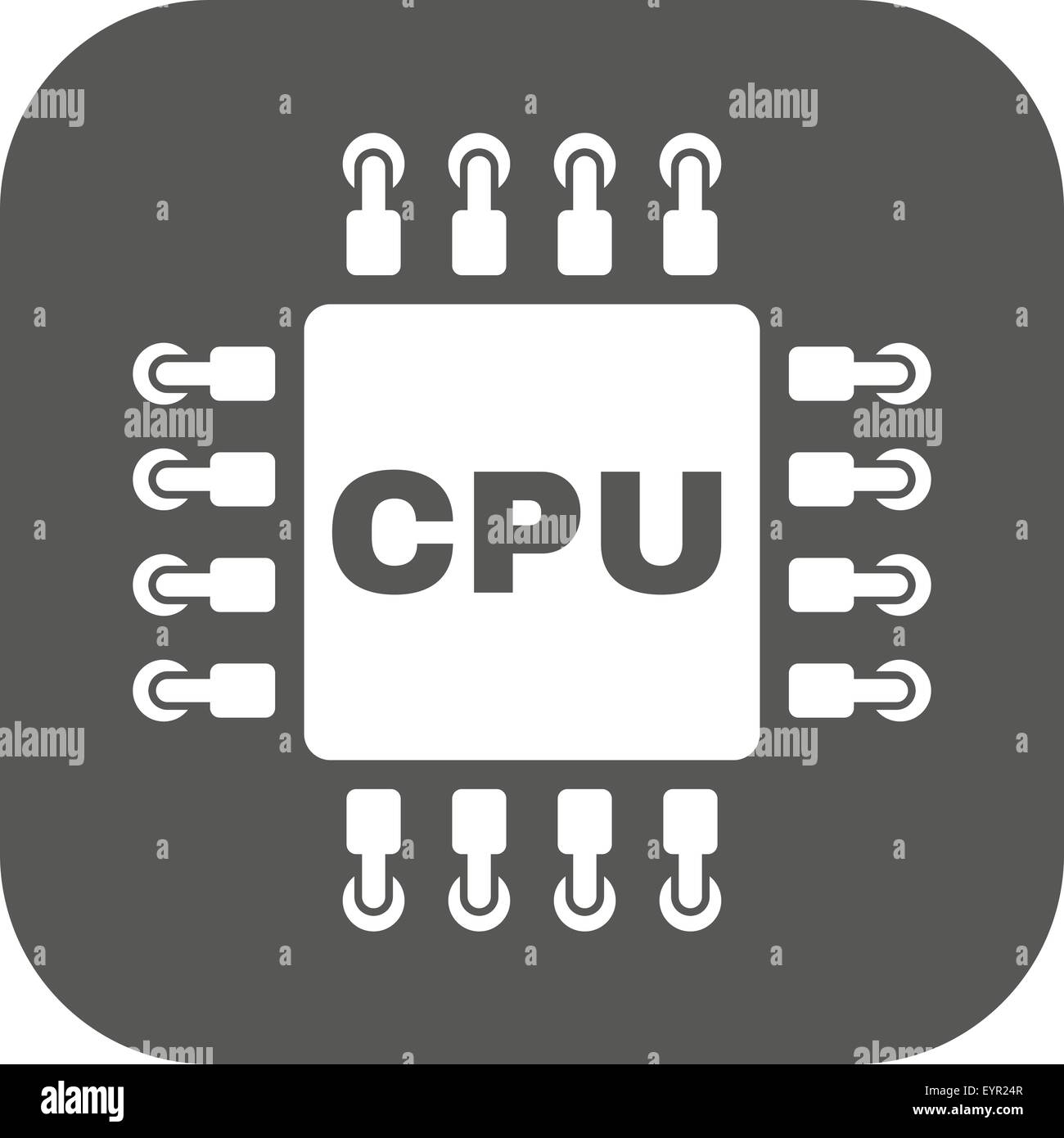 Cpu icon Banque de photographies et d’images à haute résolution - Alamy