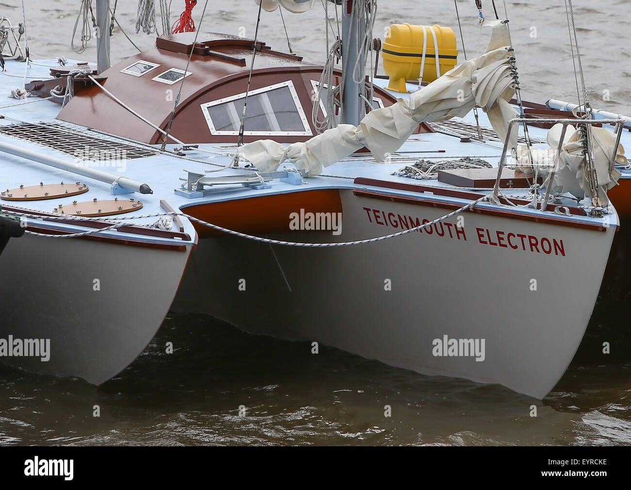 Replica boat used donald crowhurst Banque de photographies et d’images ...