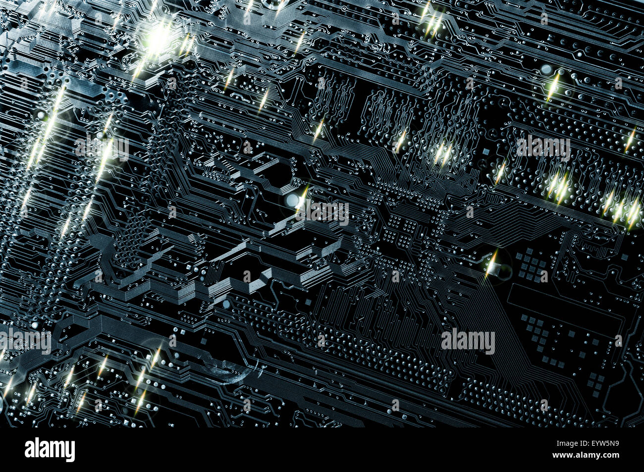 Carte de circuit informatique Banque de photographies et d’images à haute résolution - Alamy