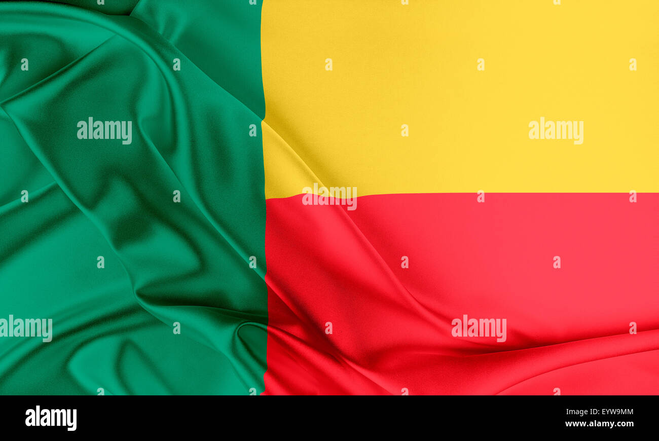 Drapeau benin Banque de photographies et d’images à haute résolution ...