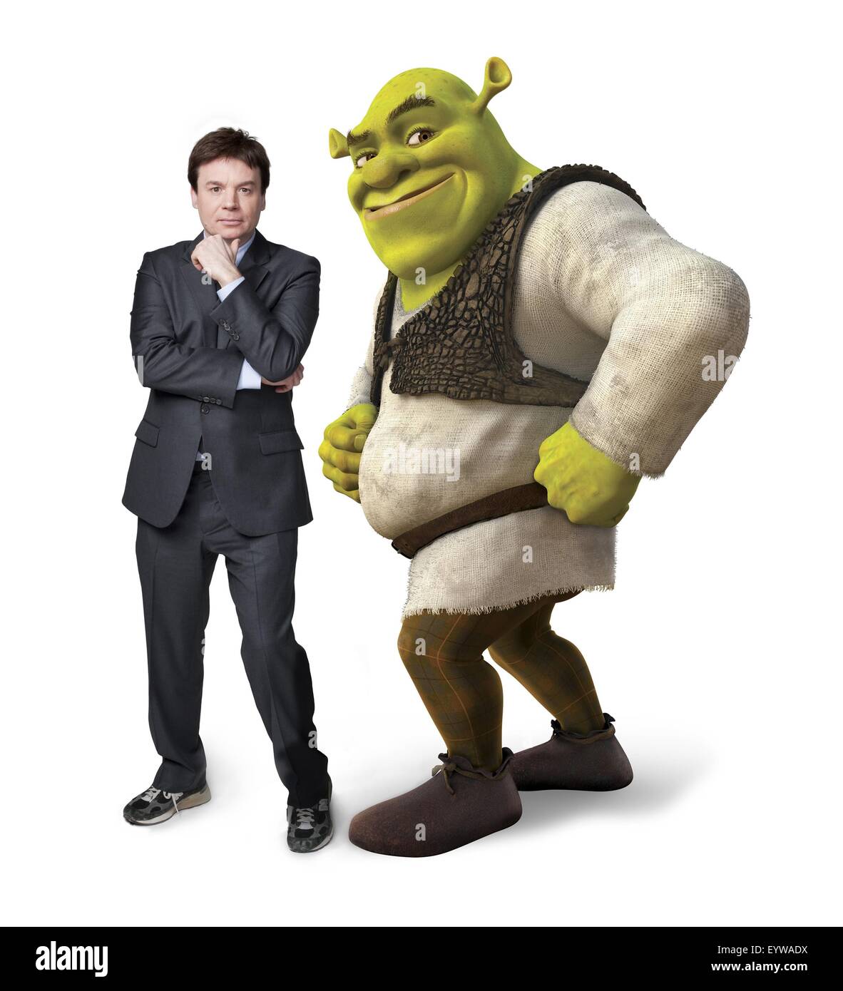 Shrek and mike myers Banque d'images détourées - Alamy