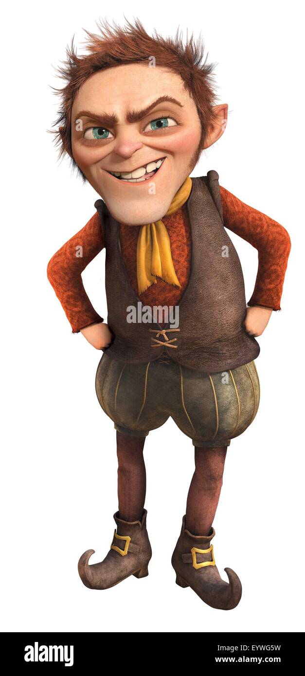 Shrek rumpelstiltskin shrek forever after Banque d'images détourées - Alamy