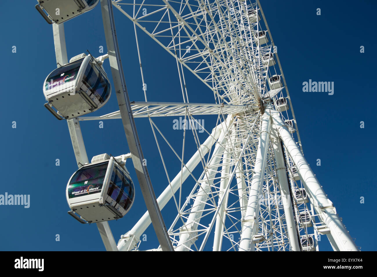 Grande roue du centre ville d'atlanta Banque de photographies et d ...