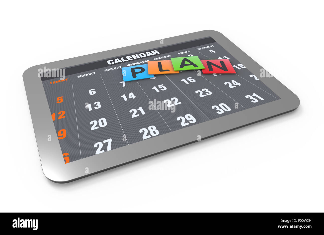 Calendrier de planification Banque de photographies et d’images à haute ...