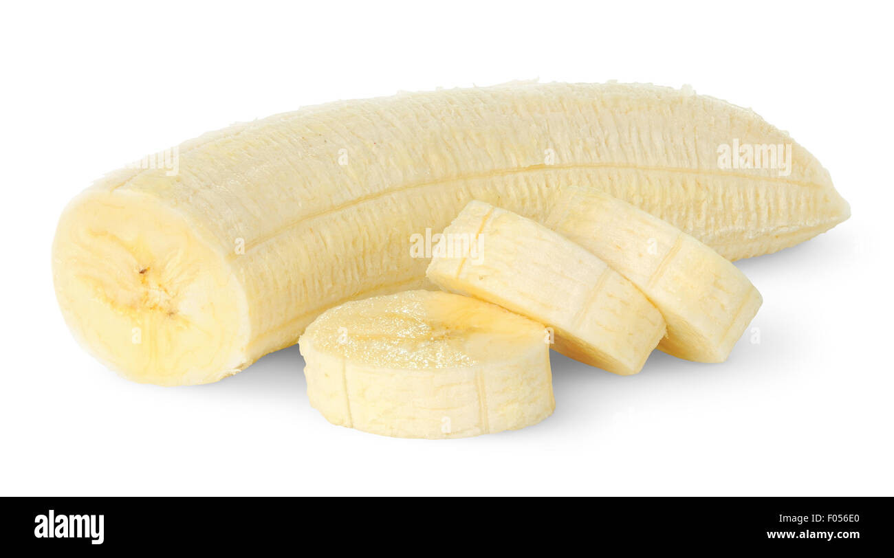 Morceau de banane Banque de photographies et d’images à haute ...