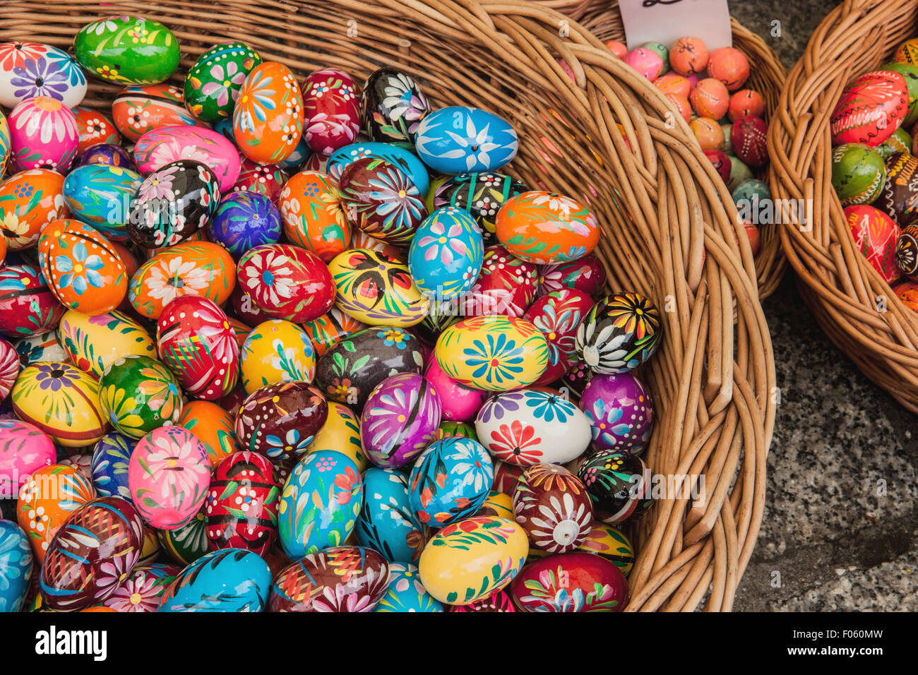 Une image typique célébrer Pâques dans les pays de l'Europe, montrant les couleurs du printemps ...