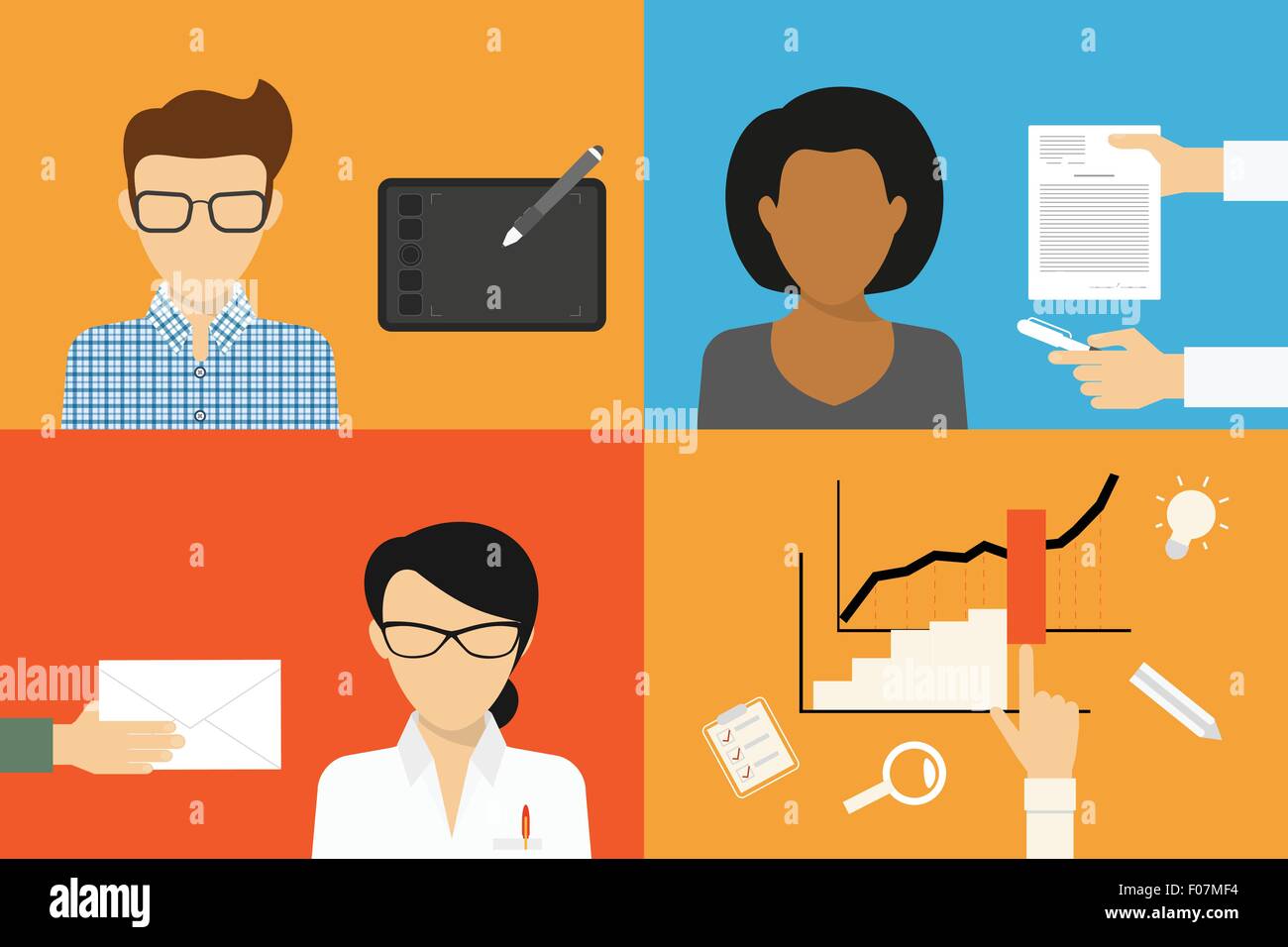 Types of chart Banque d'images vectorielles - Page 2 - Alamy