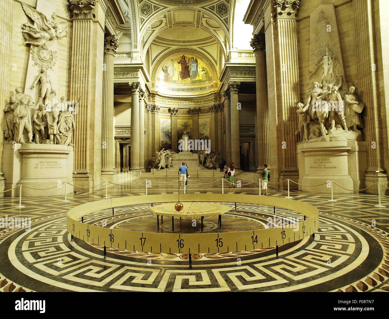 Pendule de Foucault au Panthéon de Paris, France Photo Stock - Alamy