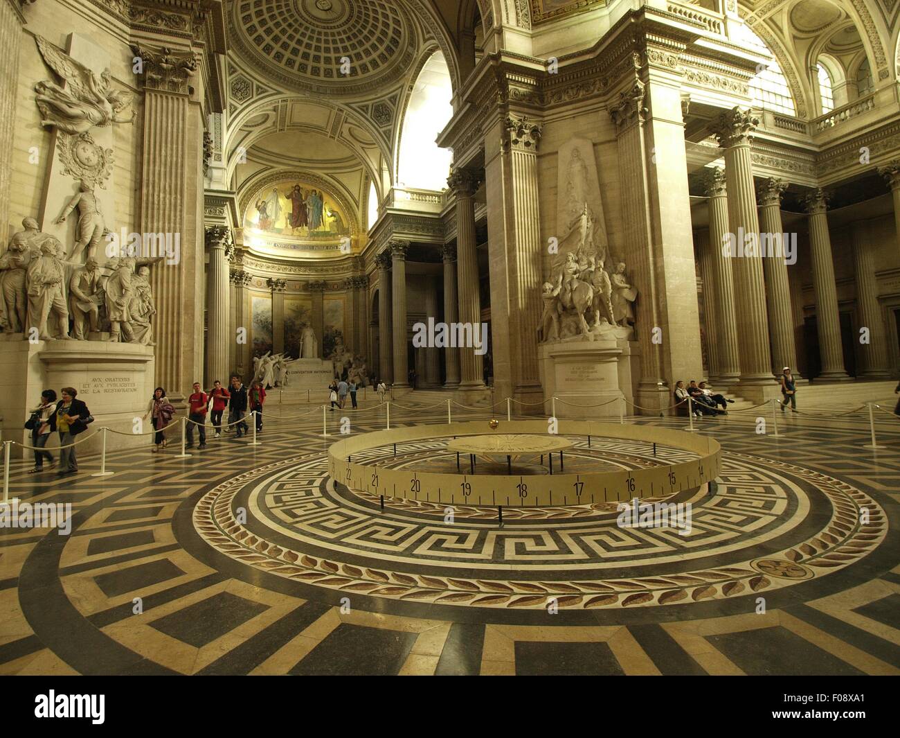 Pendule de Foucault au Panthéon de Paris, France Photo Stock - Alamy