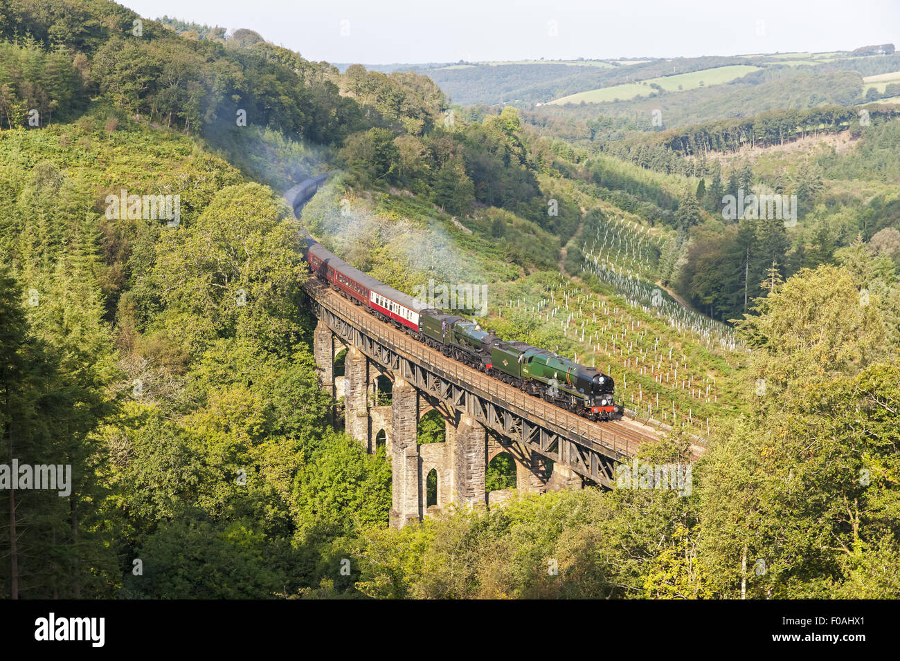 La côte de l'Atlantique Express, Braunton et Nunney Castle, plus de ...