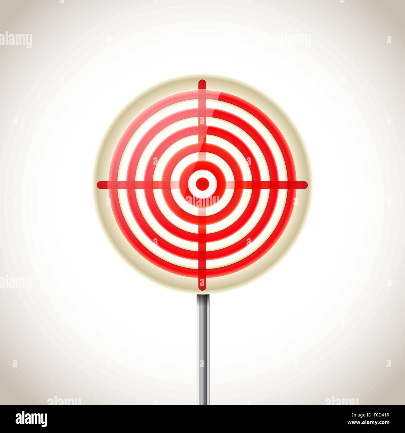 Cible de feu Banque d'images vectorielles - Alamy