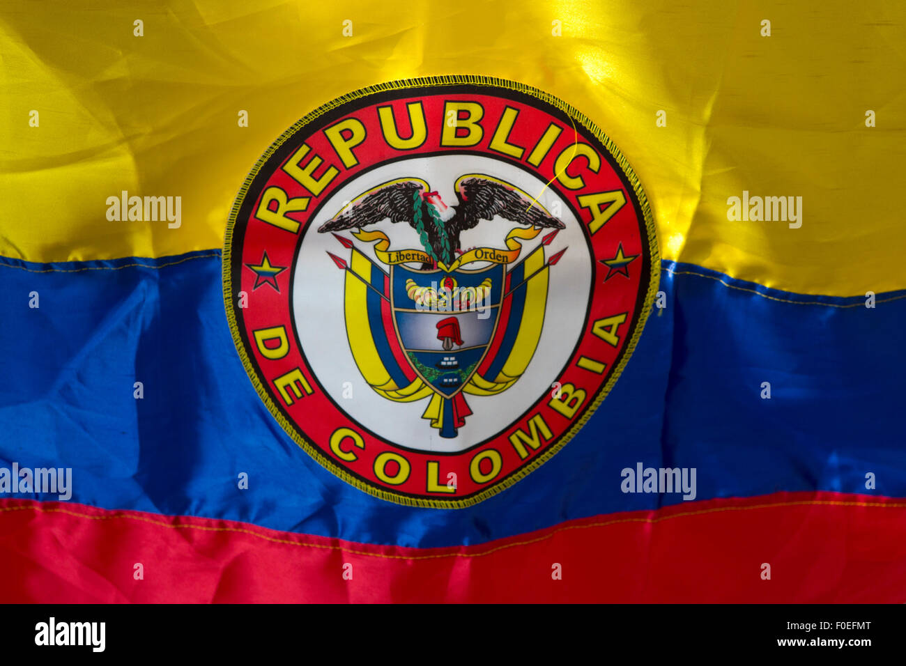 Drapeau de colombie Banque de photographies et d’images à haute ...