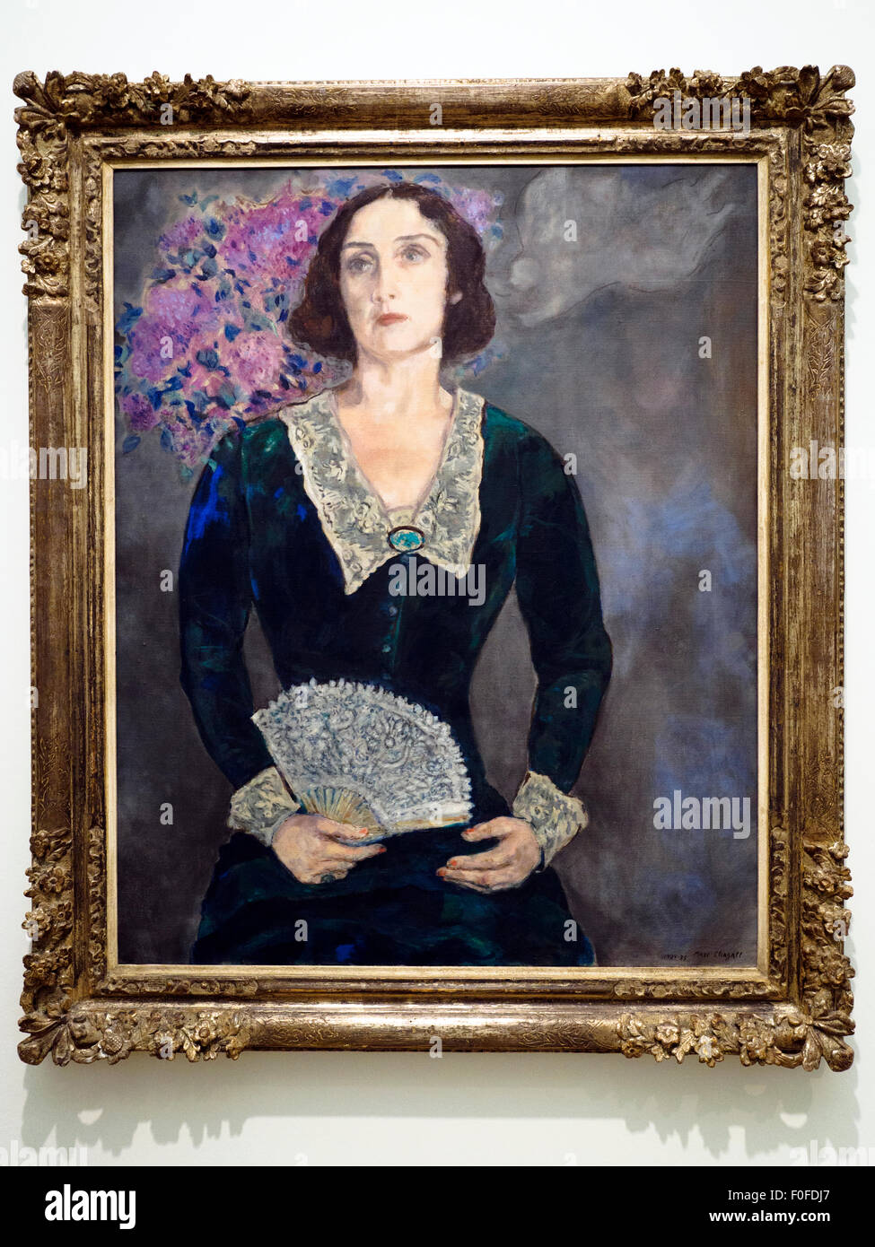 Marc Chagall (Minsk 1887 - Saint Paul de Vence 1985) Bella habillé en ...