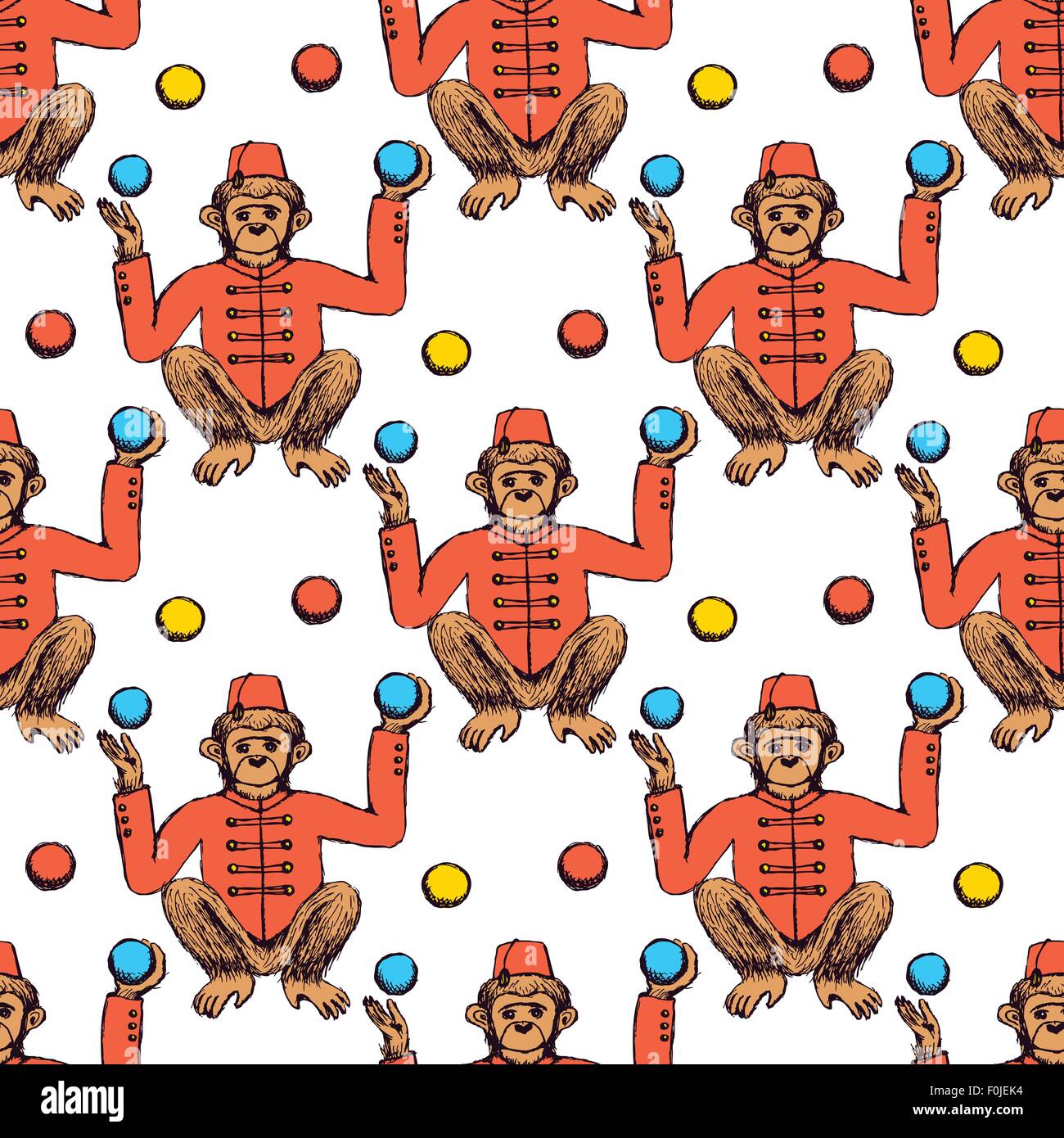 Jongleur cirque dessin Banque de photographies et d’images à haute ...