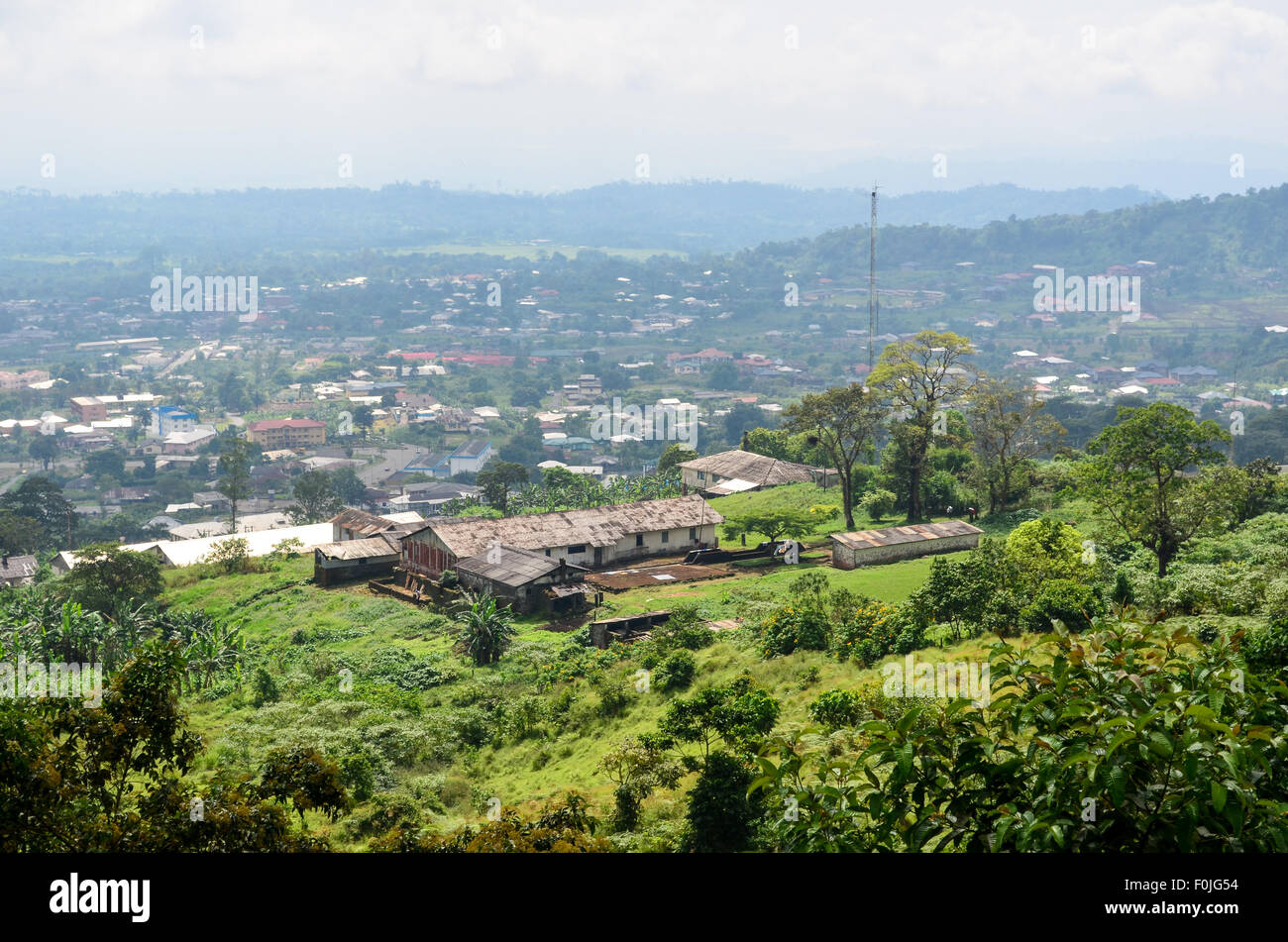 Cameroon landscape Banque d'image et photos - Alamy