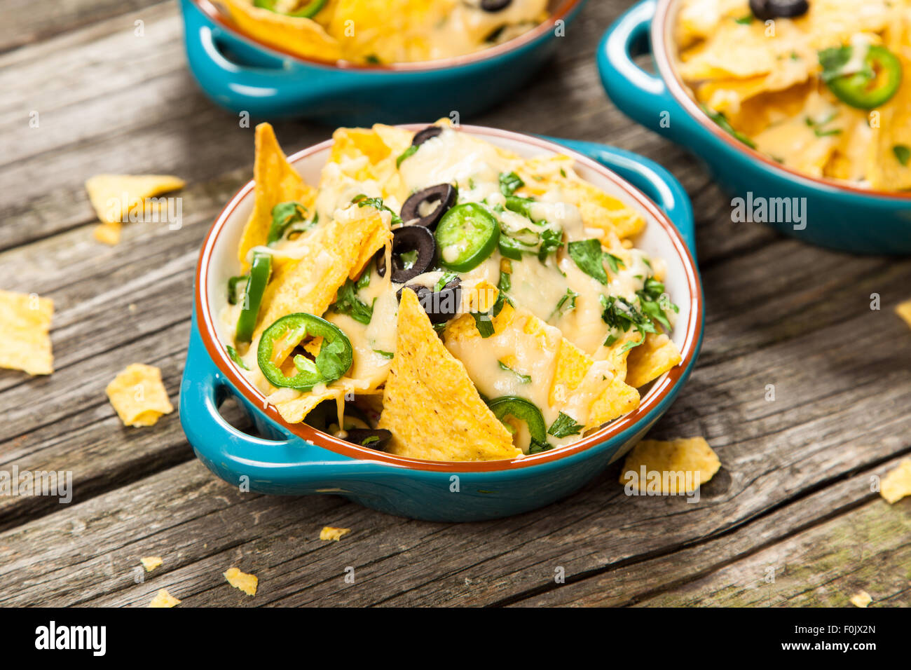 Nachos with cheese Banque de photographies et d’images à haute ...