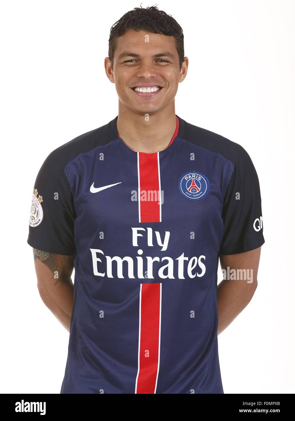 équipe psg thiago silva Banque de photographies et d’images à haute ...
