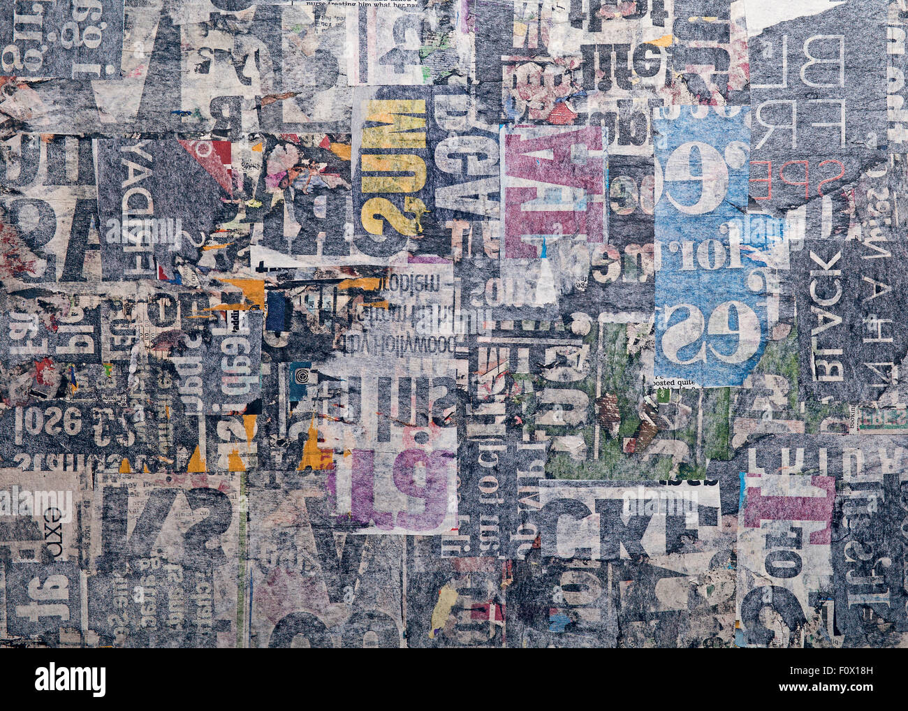 Newspaper background texture Banque de photographies et d’images à ...