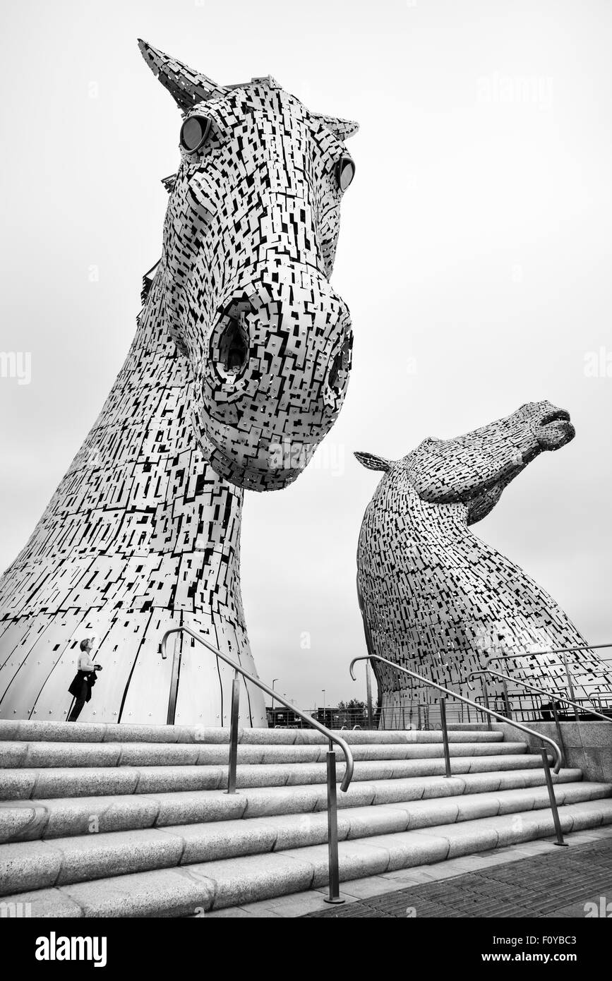 Sculpture tête de cheval ecosse Banque de photographies et d’images à ...