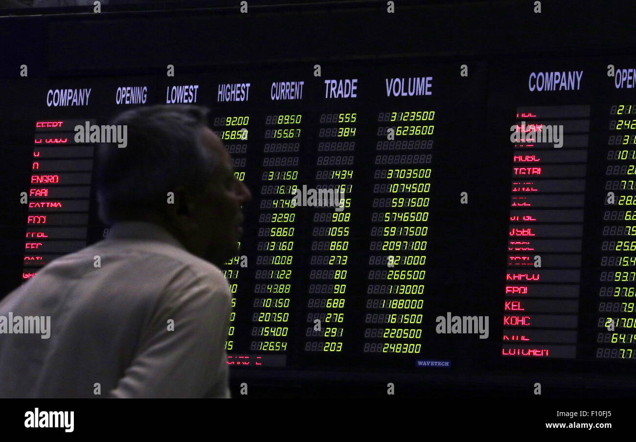 Karachi stock exchange Banque de photographies et d’images à haute ...