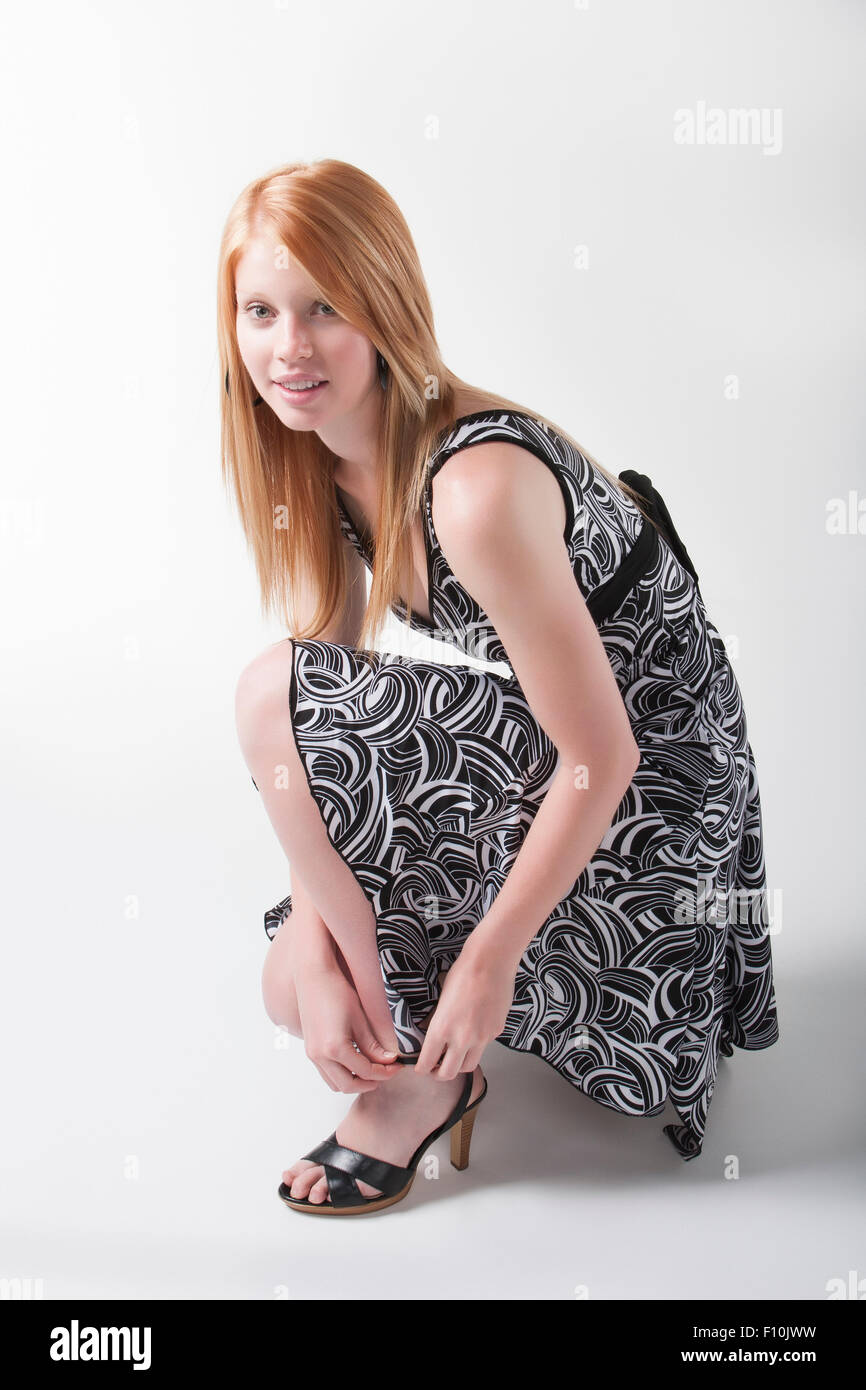 Teen Girl Slim Thin Skinny Banque De Photographies Et Dimages à Haute