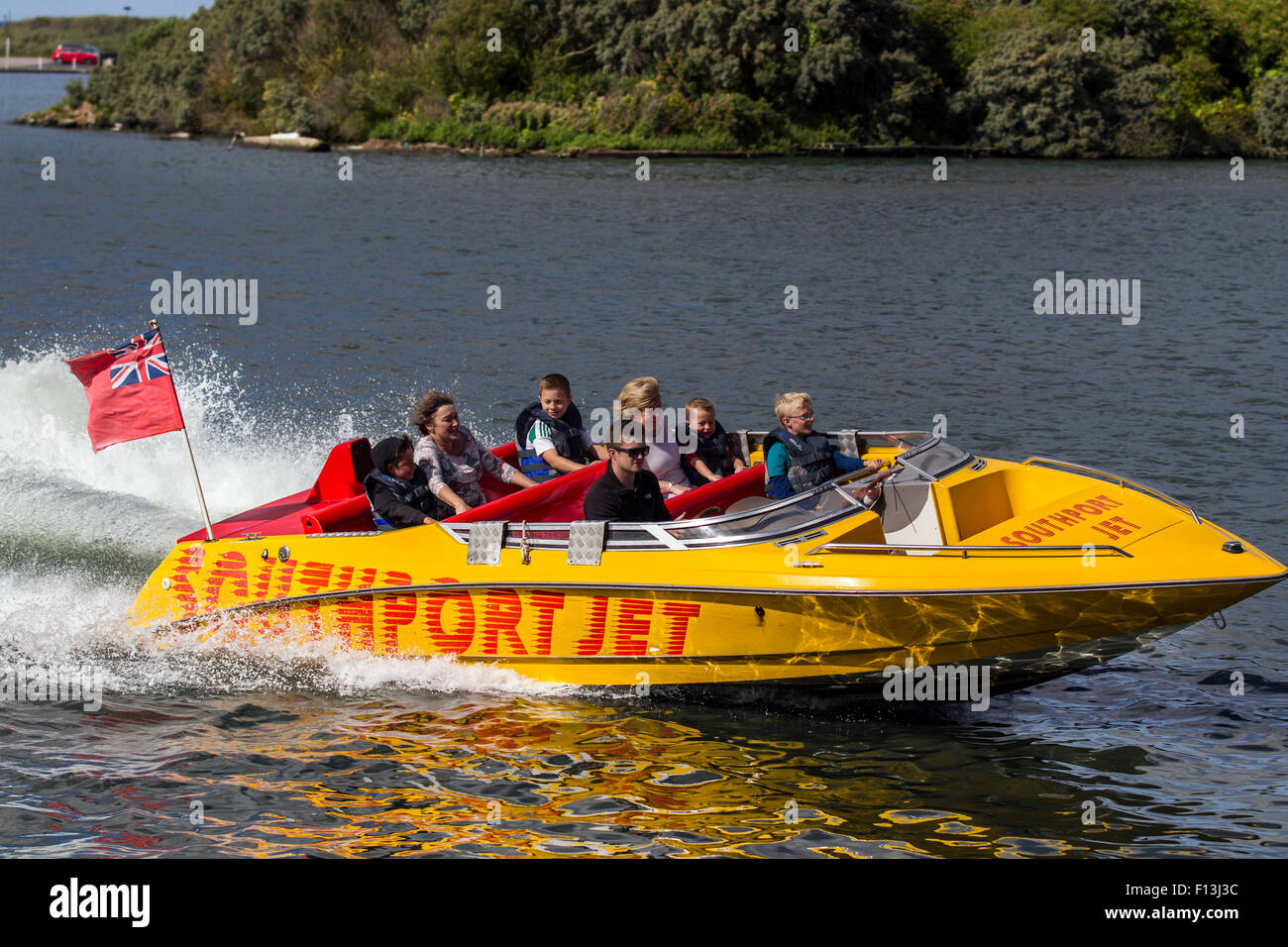 Southport jet boat ride Banque de photographies et d’images à haute ...