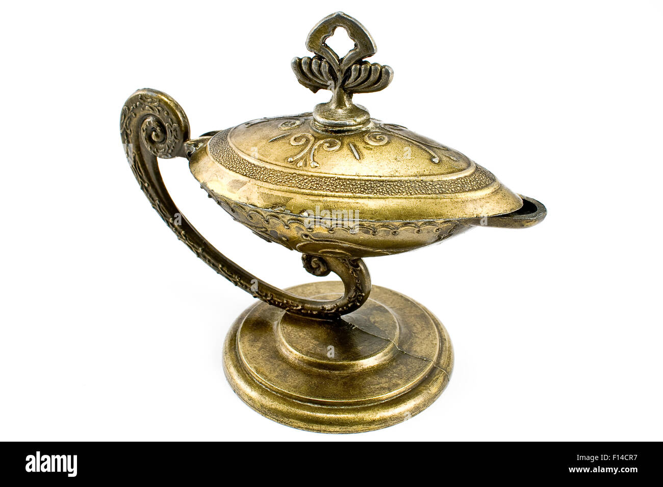 Antique oil lamp Banque de photographies et d’images à haute résolution ...