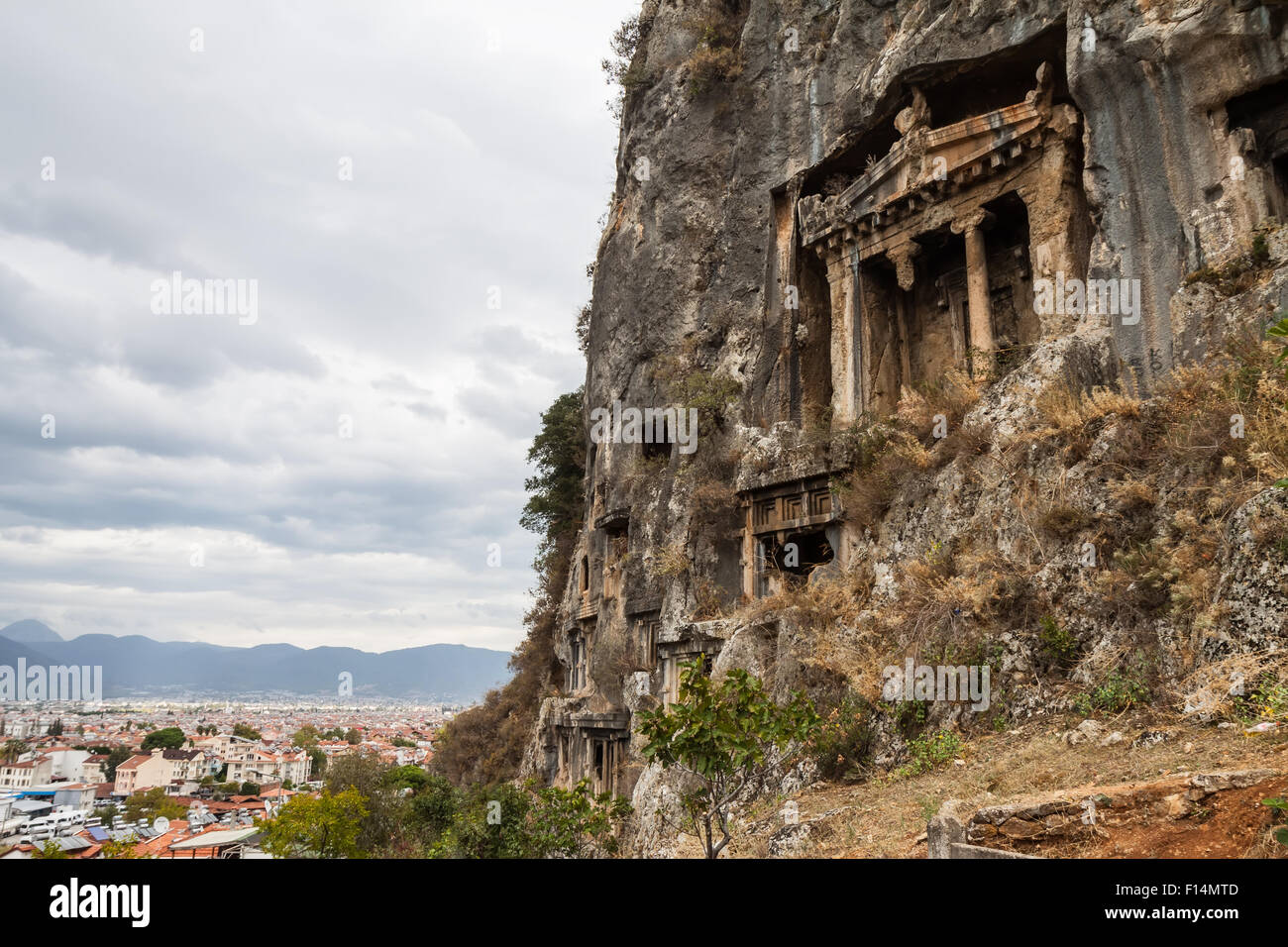 Fethiye tomb Banque de photographies et d’images à haute résolution ...
