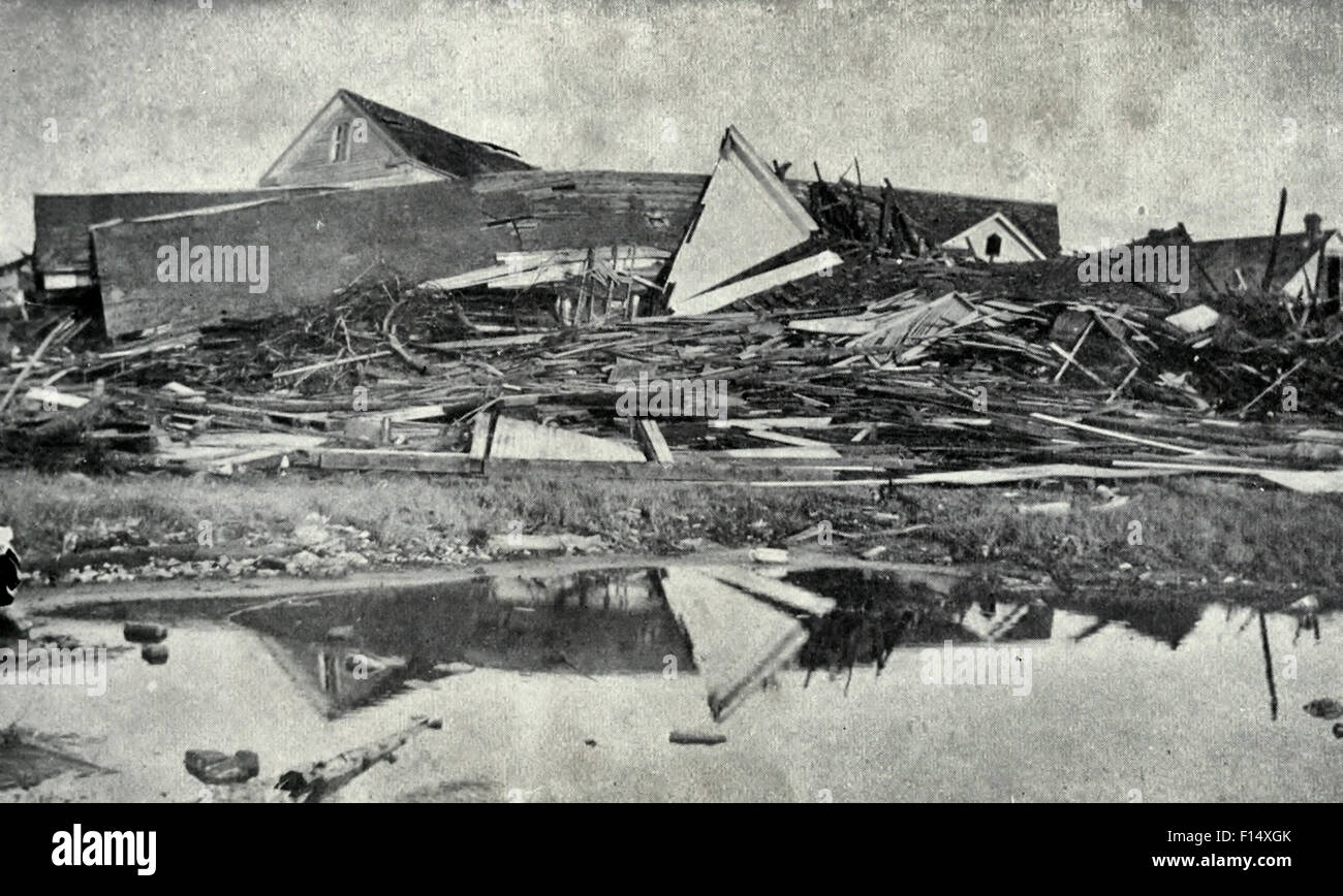 Galveston hurricane 1900 Banque de photographies et d’images à haute ...