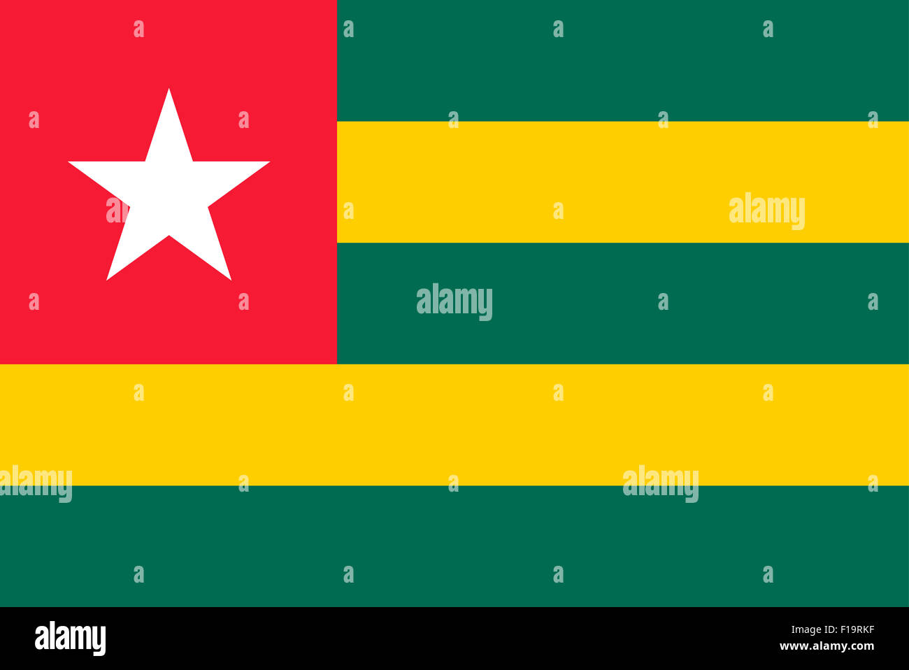 Drapeau du togo Banque de photographies et d’images à haute résolution ...