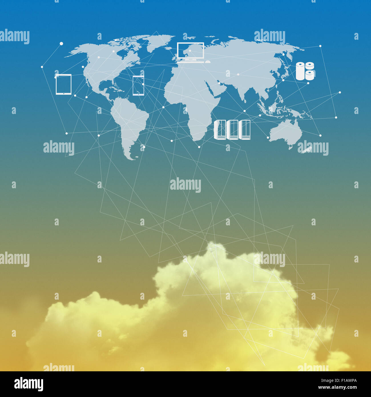 Reseau cloud Banque de photographies et d’images à haute résolution - Alamy