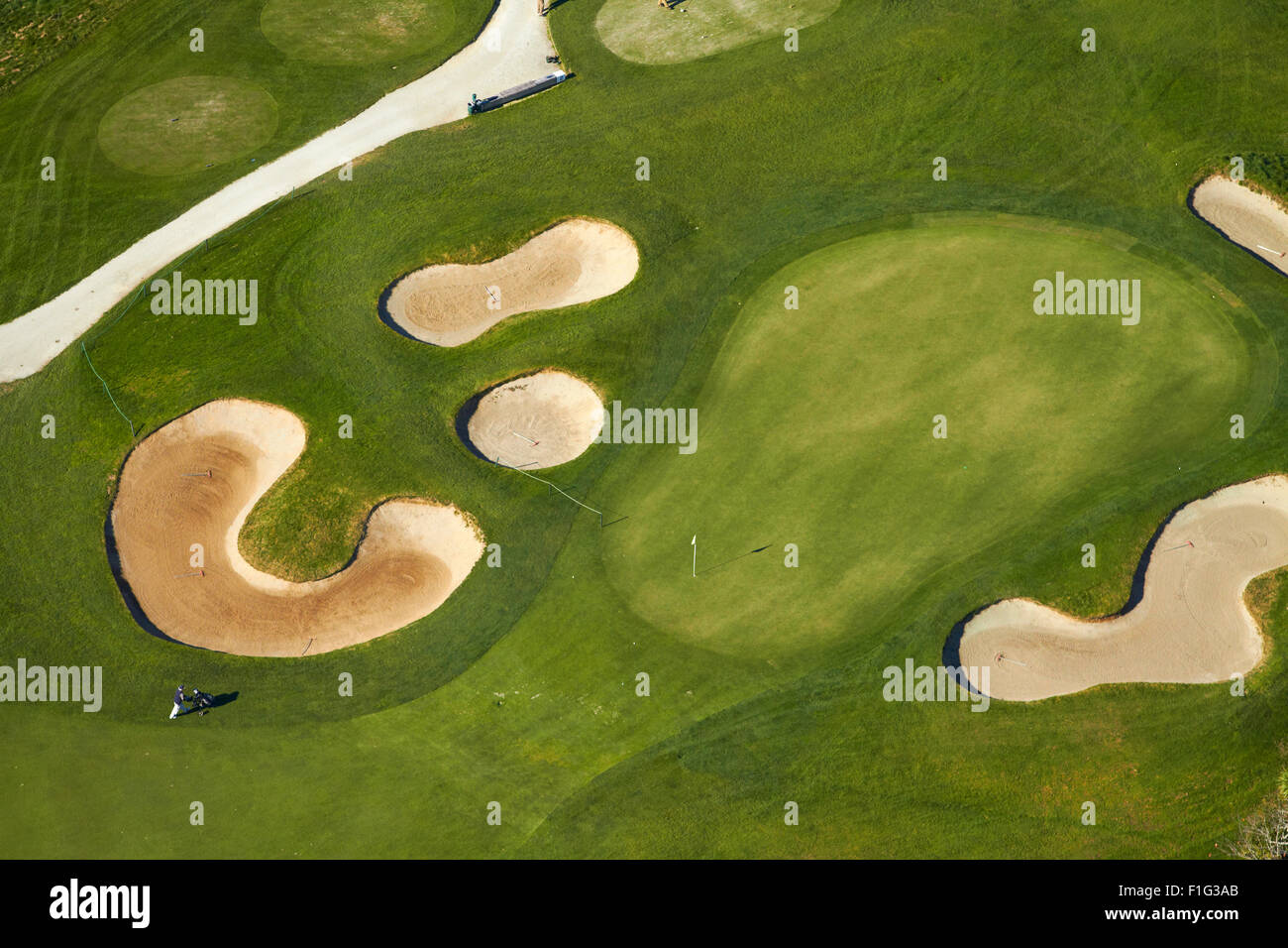 Golf bunkers Banque de photographies et d’images à haute résolution - Alamy
