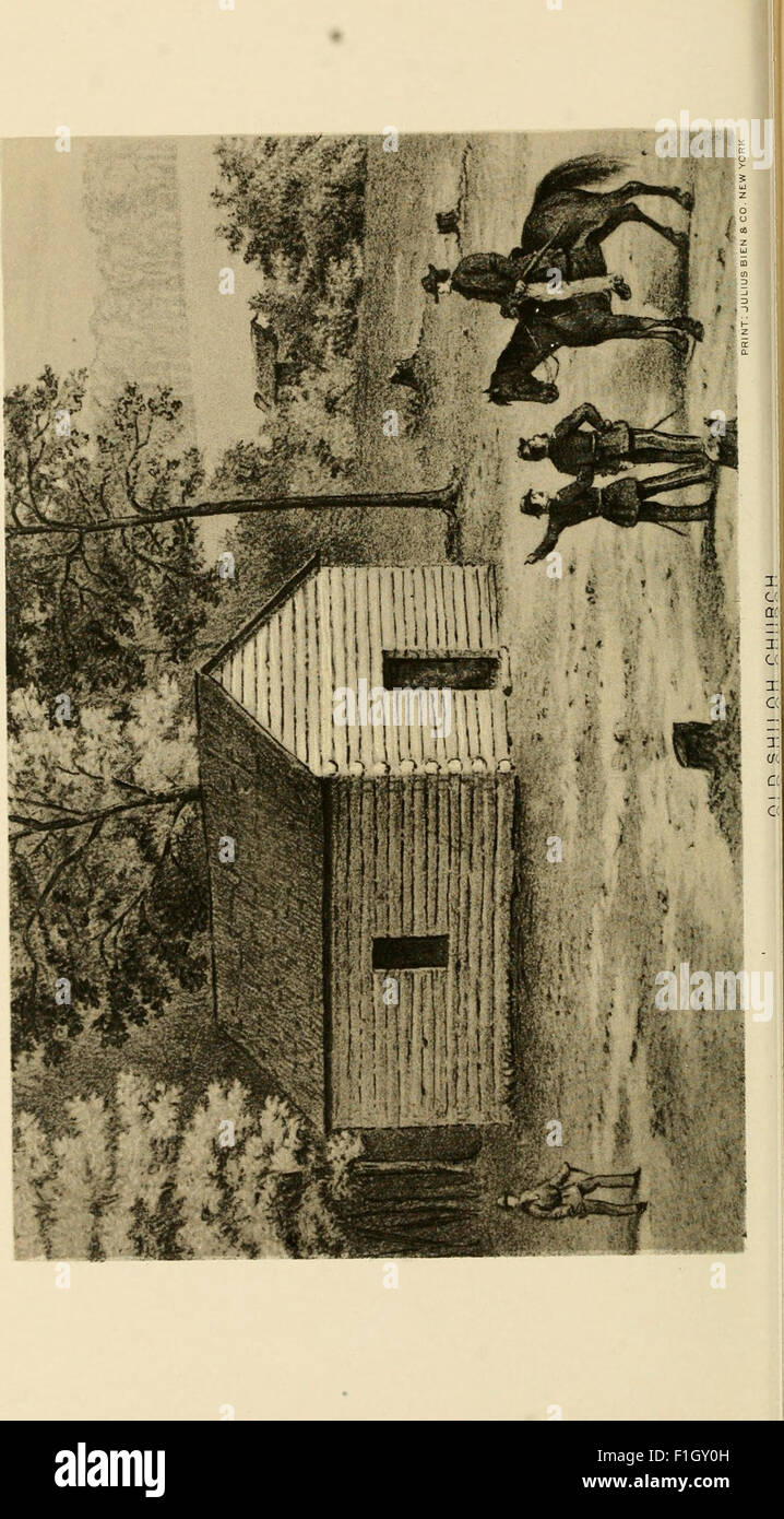 Carte de la bataille de shiloh Banque de photographies et d’images à ...