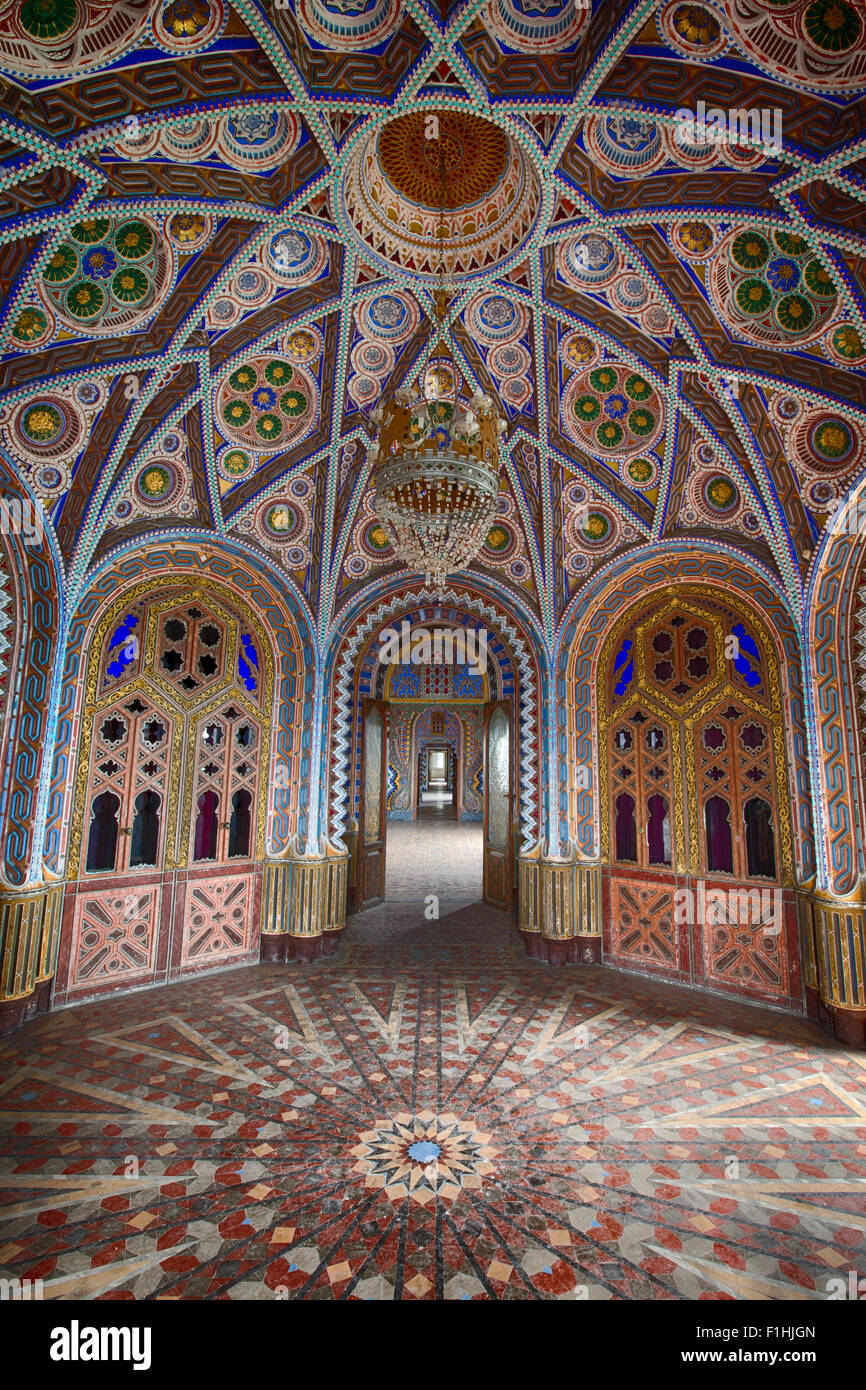 Palais de style mauresque, l'architecture intérieure 1001 Arabian ...