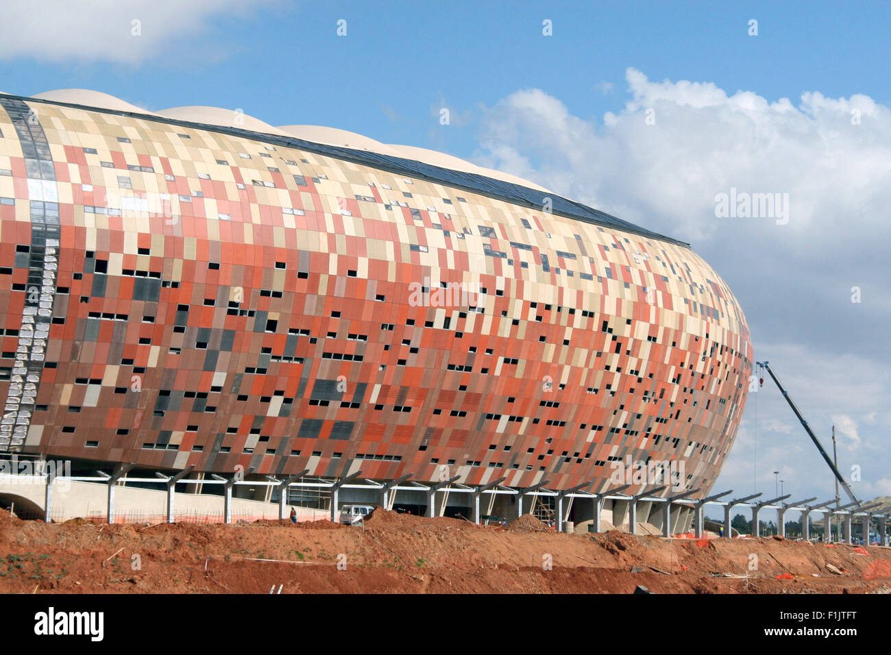 Construction du stade fnb Banque de photographies et d’images à haute ...