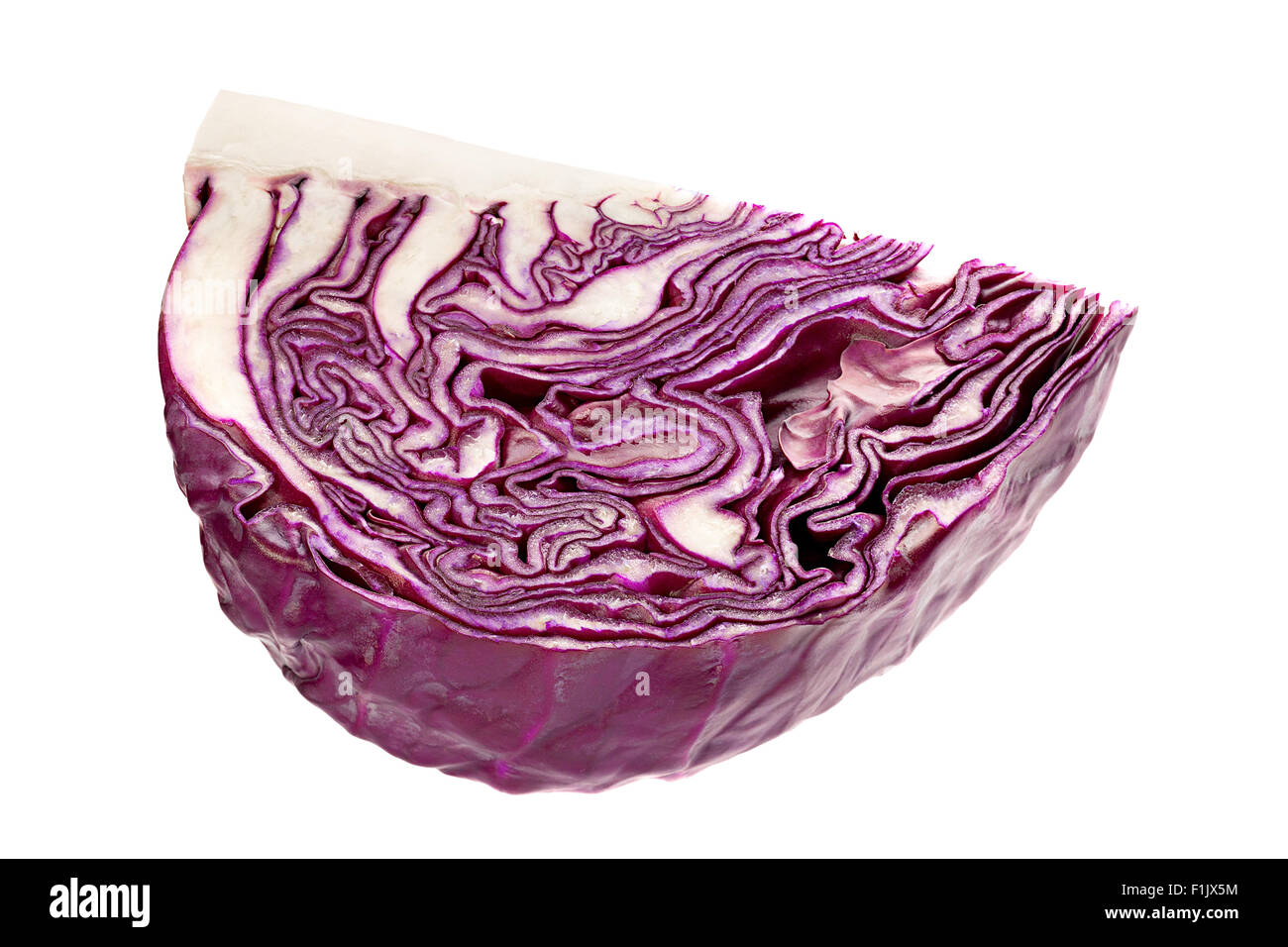 Chou mauve ou chou rouge Banque de photographies et d’images à haute ...