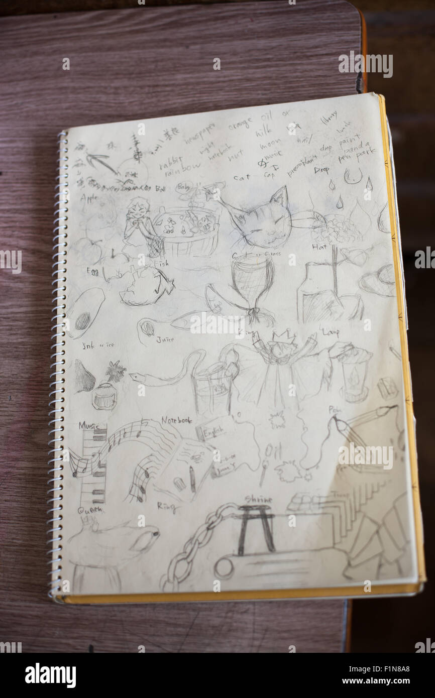 Croquis Au Japon Banque d'image et photos - Alamy