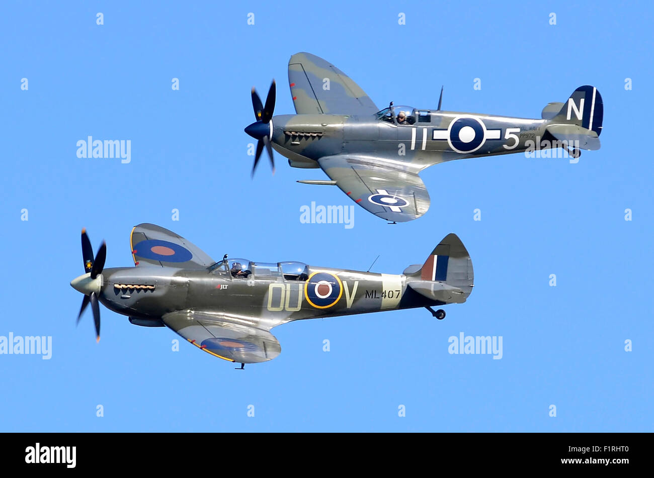 Spitfire raf avion Banque de photographies et d’images à haute ...