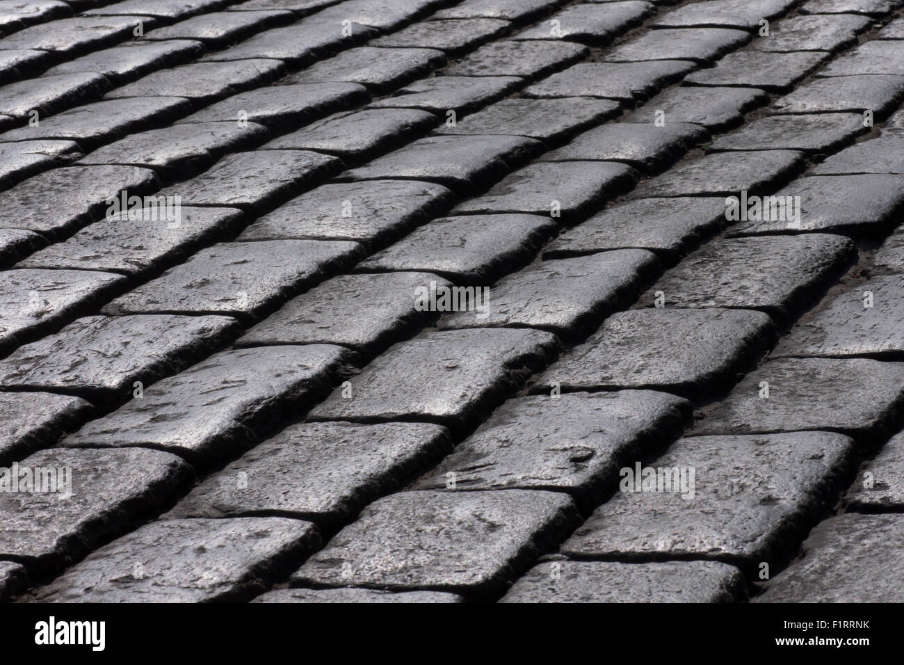 Close up de texture de la route pavée Photo Stock - Alamy