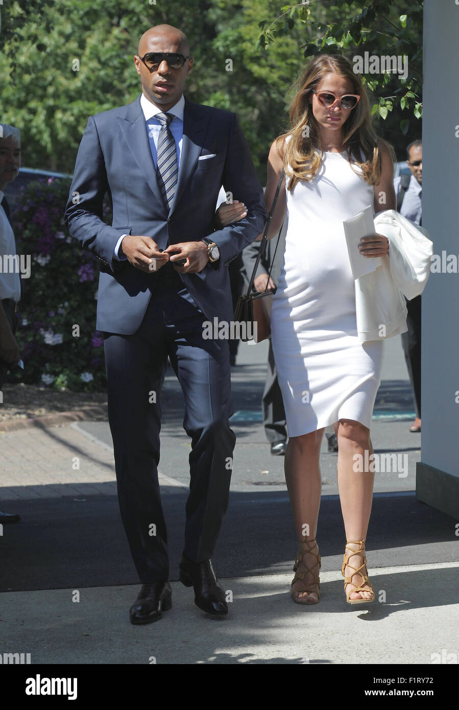 Thierry henry and andr Banque de photographies et d’images à haute ...
