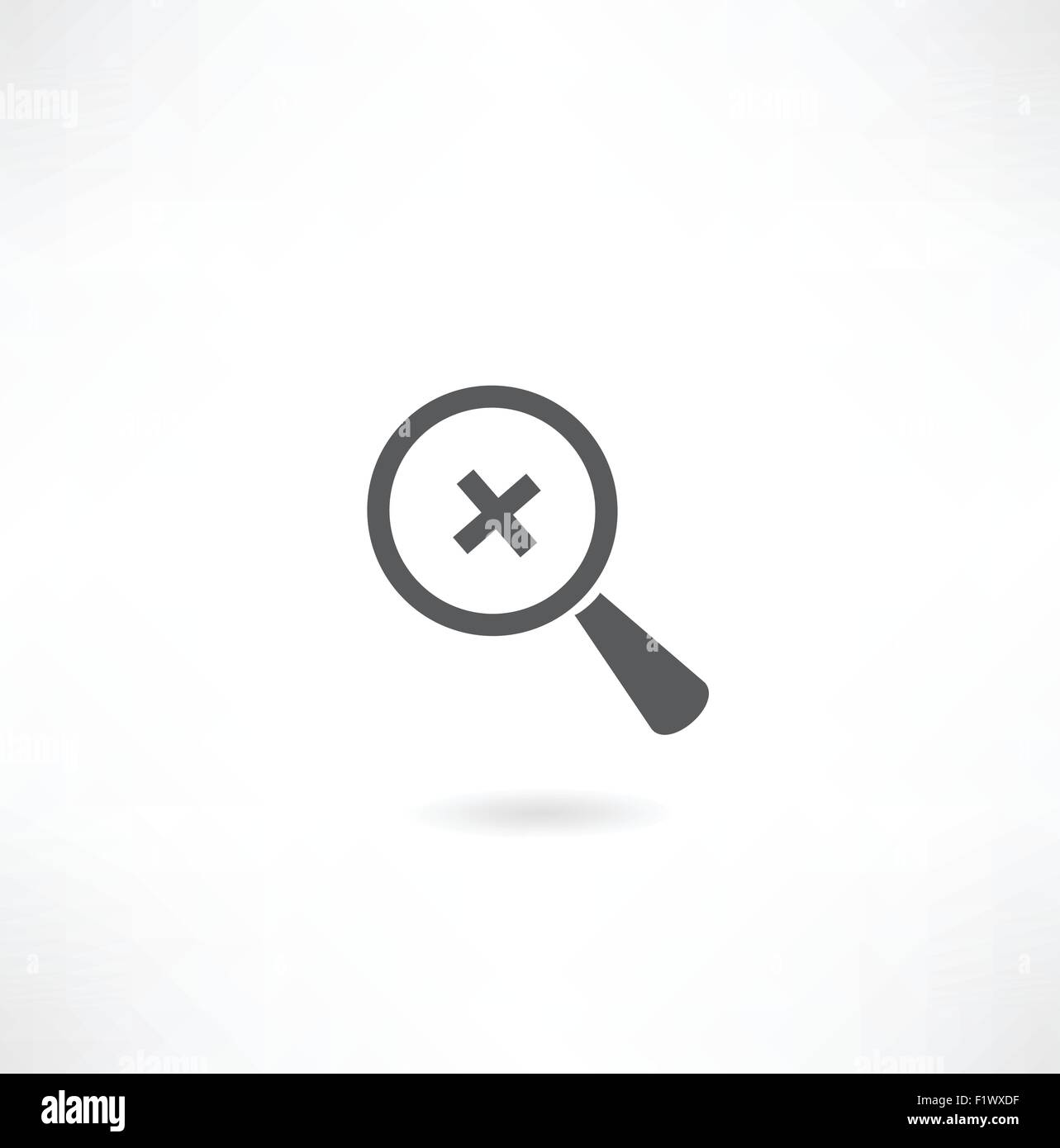 Effet loupe Banque d'images vectorielles - Alamy