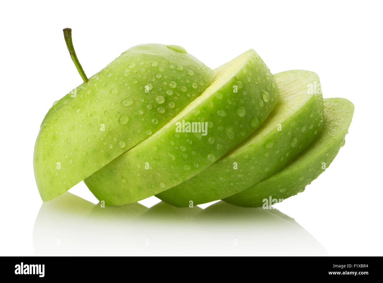 Tranches de pommes Banque de photographies et d’images à haute ...
