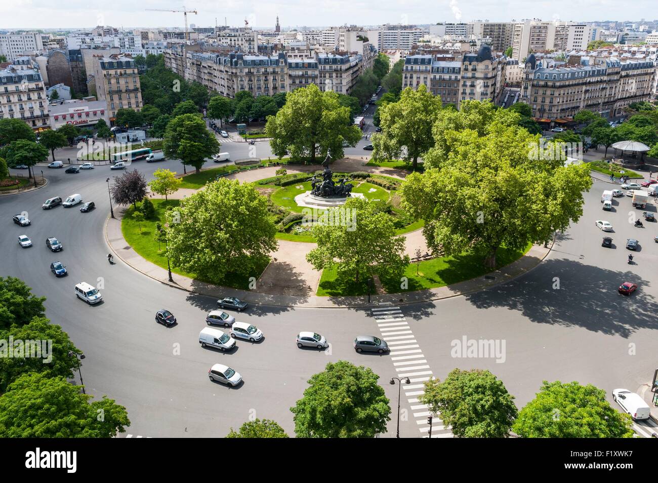 Place de la nation paris Banque de photographies et d’images à haute ...