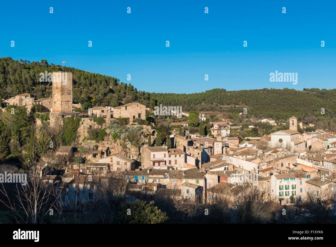 Medieval village of les arcs sur argens Banque de photographies et d ...
