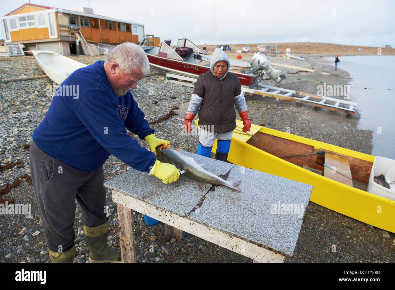 A baie de l arctique nunavut Banque de photographies et d’images à ...