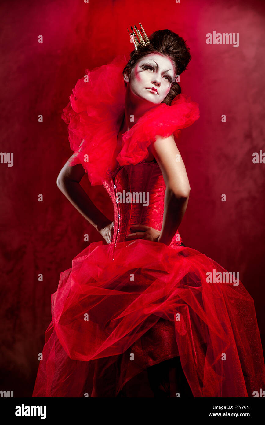 Reine rouge Banque de photographies et d’images à haute résolution - Alamy