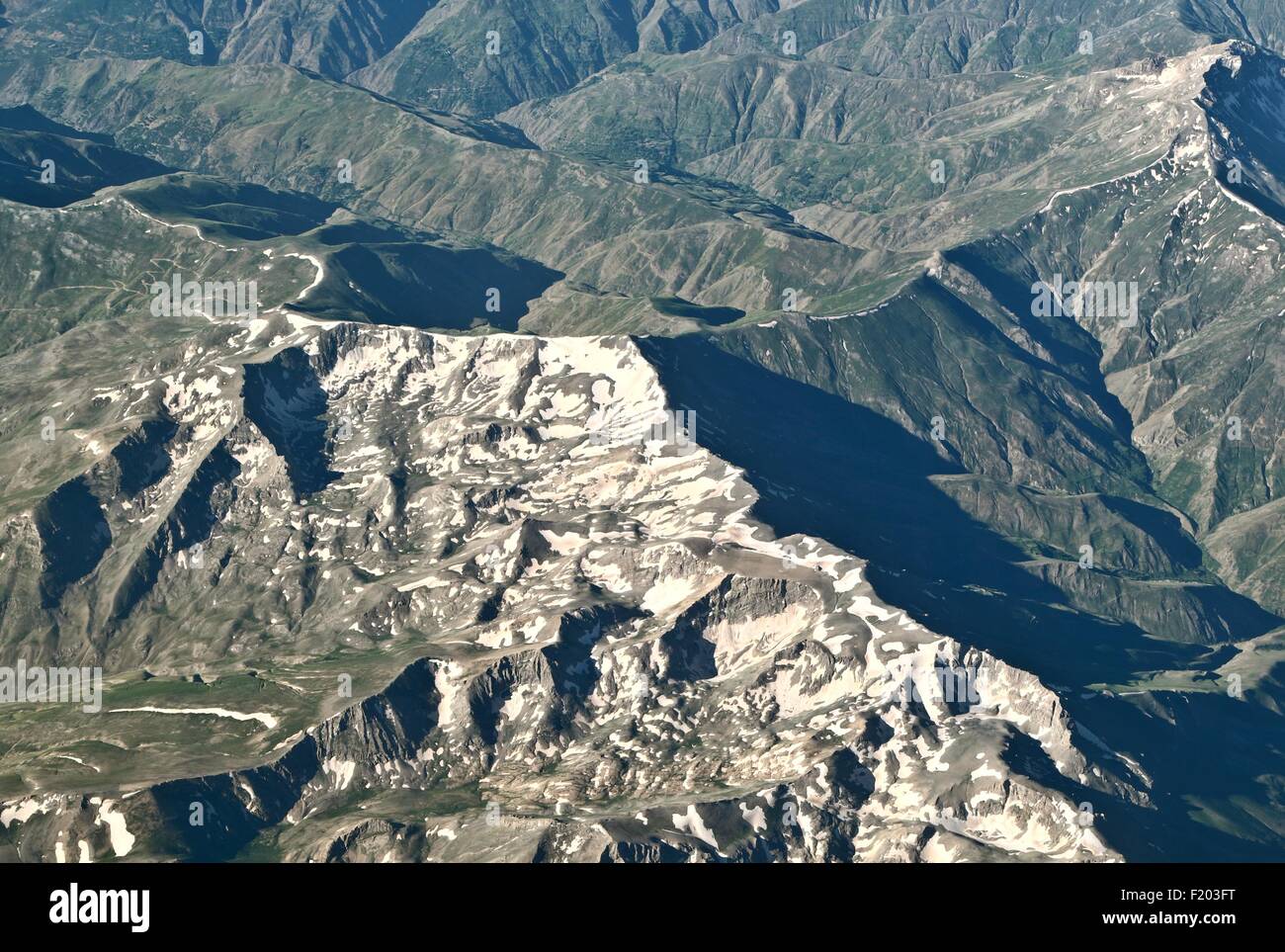 Vue en haute altitude du paysage Banque de photographies et d’images à ...