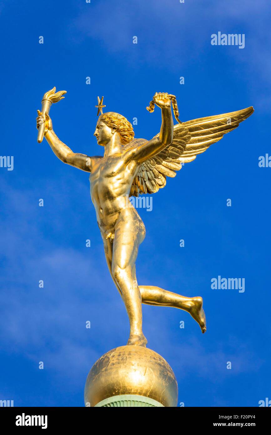 France Paris Angel Bastille Banque d'image et photos - Alamy