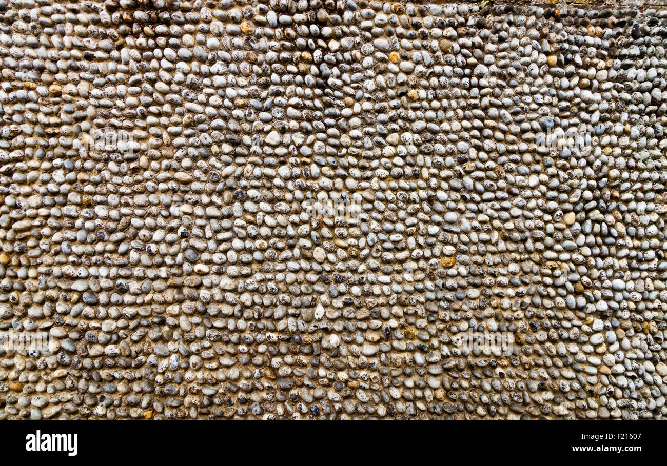 Texture de mur en pierre de silex traditionnelle Banque de photographies et d’images à haute ...