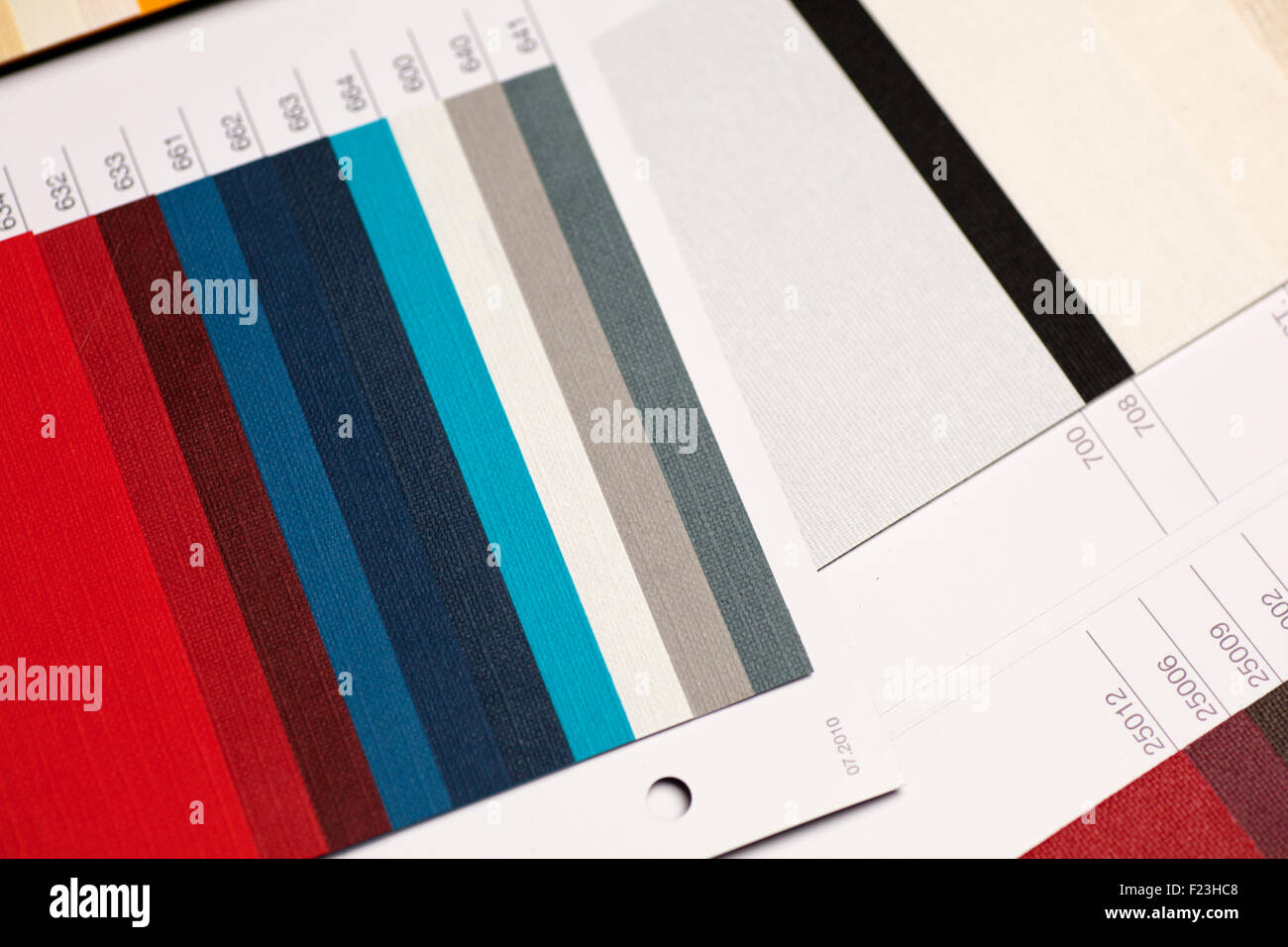 Guide des palettes de couleurs pantone Banque de photographies et d ...